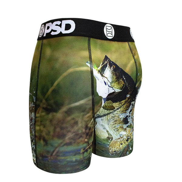 PSD Underwear | Bass Fish | Boxer Briefs | Scarlett Dawn