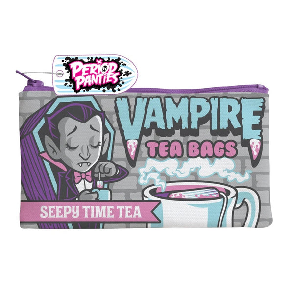 Harebrained Vampire Tea Bags Tampon Case - Scarlett Dawn